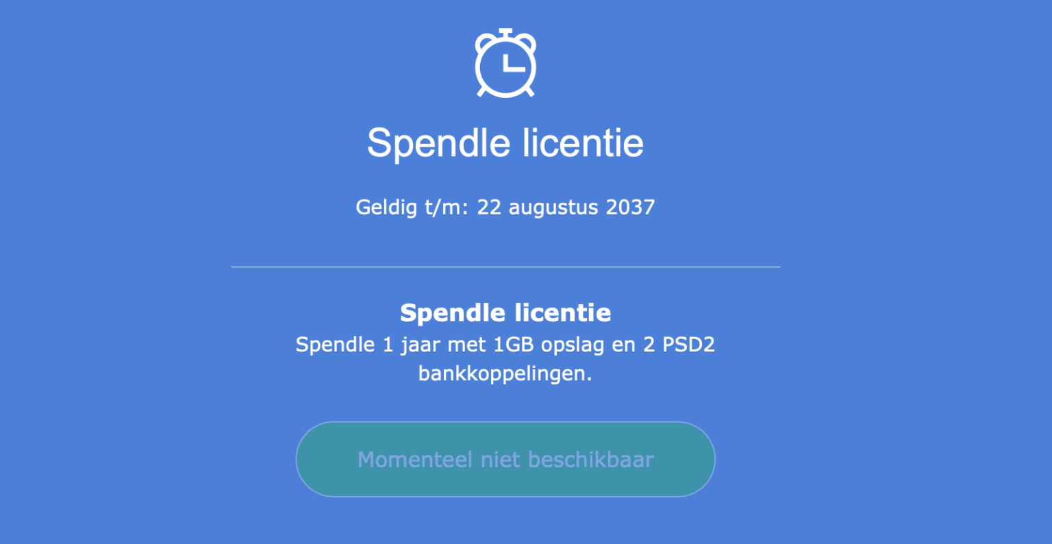 Spendle - Huishoudboekje